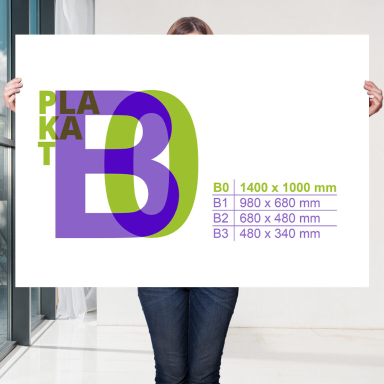 Przybliżamy formaty. B0 - Colours Factory